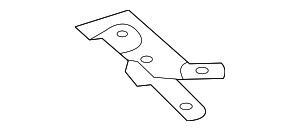 58458-60010 - Reinforcement Side Bracket - 2010-2020 Toyota 4Runner ...