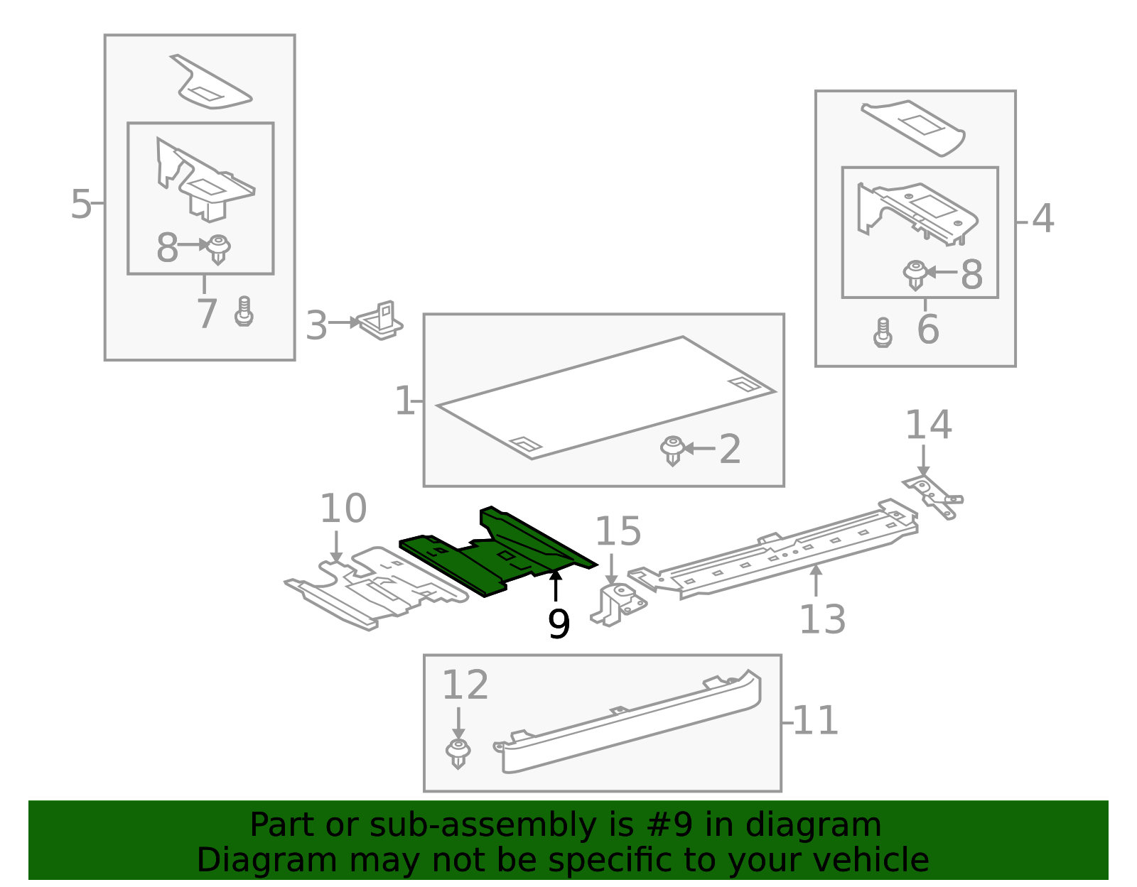2010-2024 Toyota 4Runner Padded Covering 58624-60160 | MotorMotor