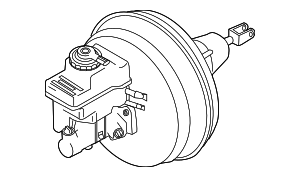 34336779742 - 2004-2010 BMW Booster Assembly (34-33-6-779-742) | BMW of ...