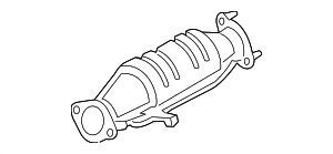 2011-2014 Hyundai Sonata Catalytic Converter 28950-2G420 | OEM Parts Online