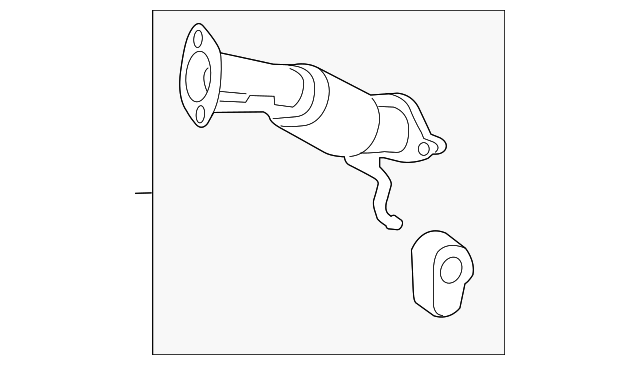 2014 Hyundai Sonata Exhaust Intermediate Pipe 28610-2T120 | Joseph ...