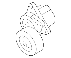 2007-2015 Nissan Accessory Drive Belt Tensioner Assembly 11955-JA00C ...