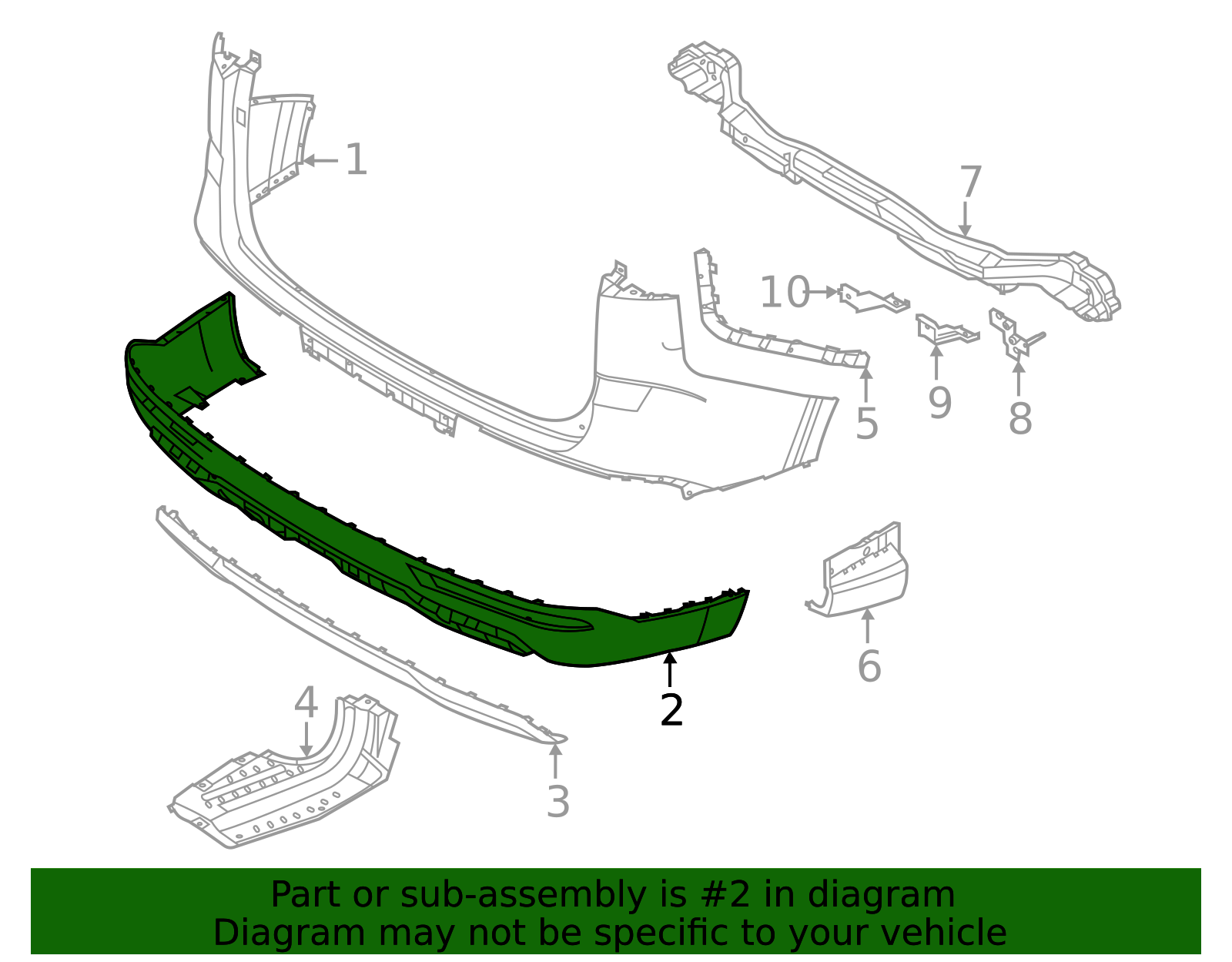 2022-2024 Kia Carnival Lower Cover 86650-R0000 | QuirkParts