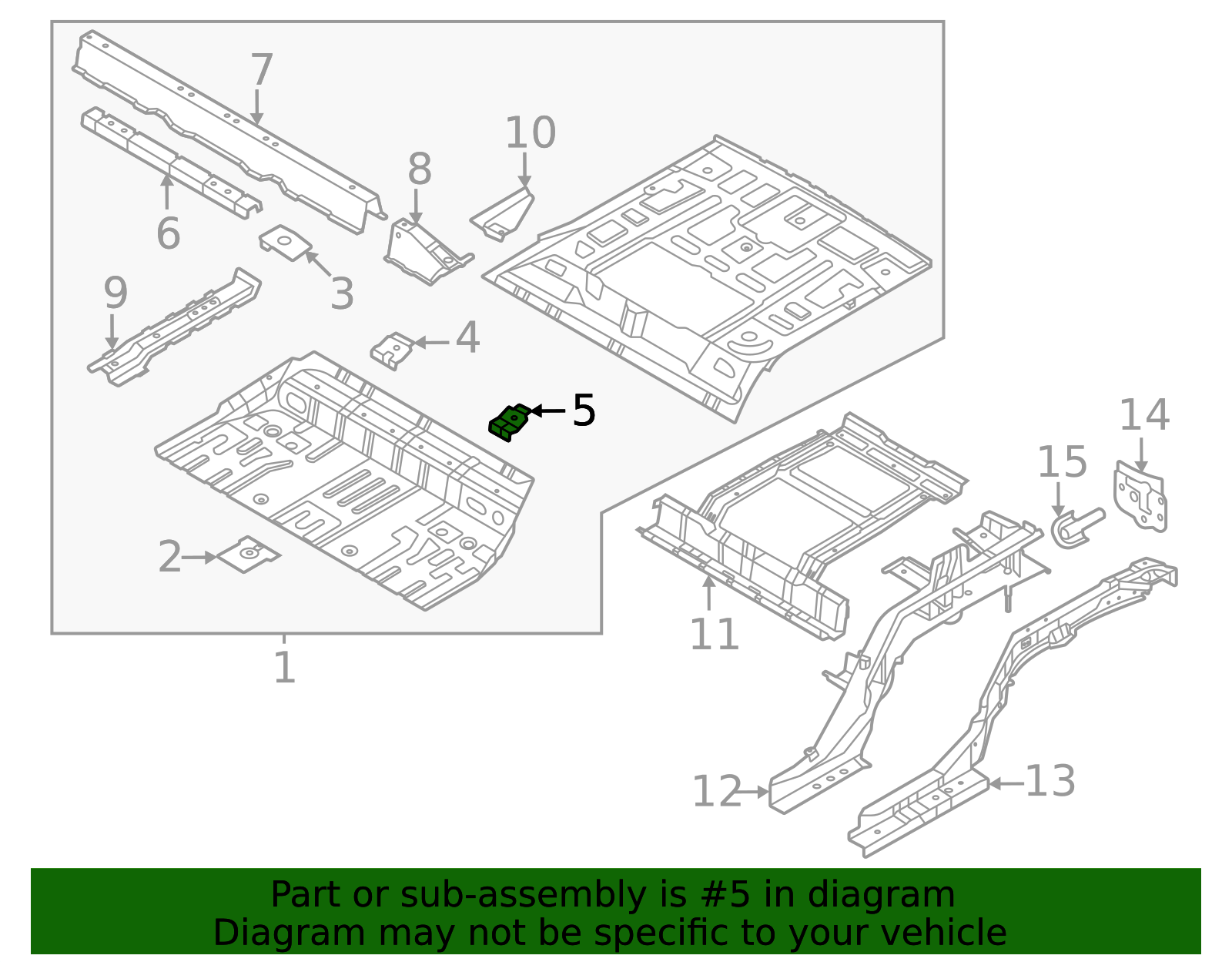 65567-CU000 - High-Quality Seat Bracket for 2023-2025 Genesis GV60 ...