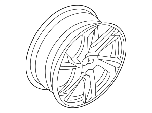 2016-2025 Volvo XC90 | Wheel, Alloy | 31650460 | My Swedish Parts
