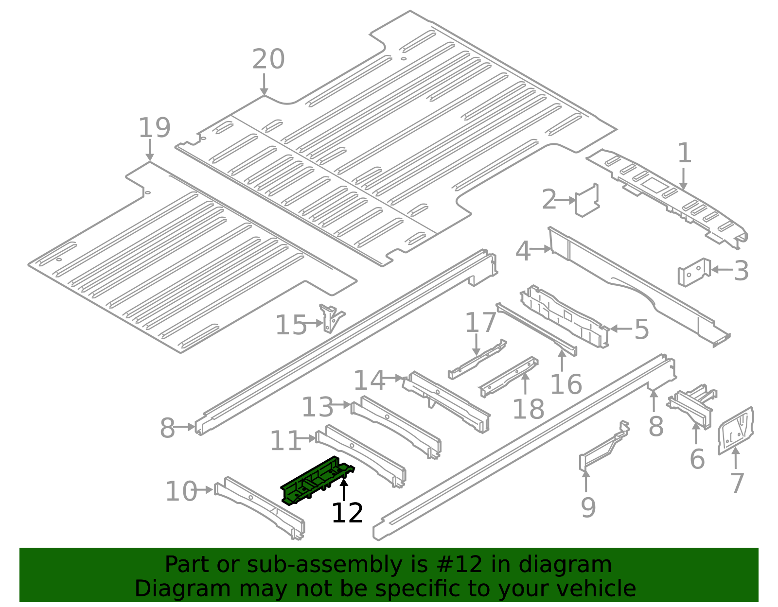 2015-2025 Ford Support CK4Z-4800-A | OEM Parts Online