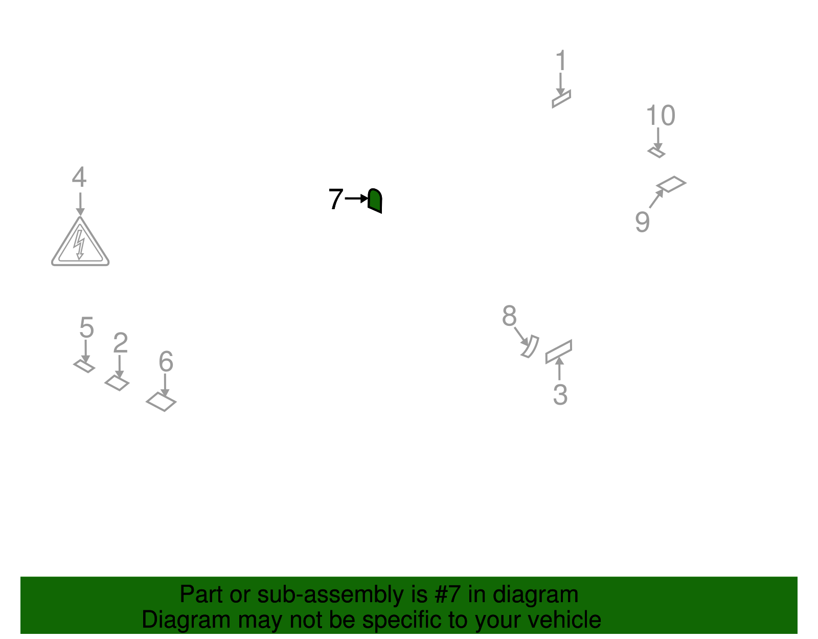 2011-2017 Volkswagen Touareg Info Label 7L0-010-872-L | OEM Parts Online