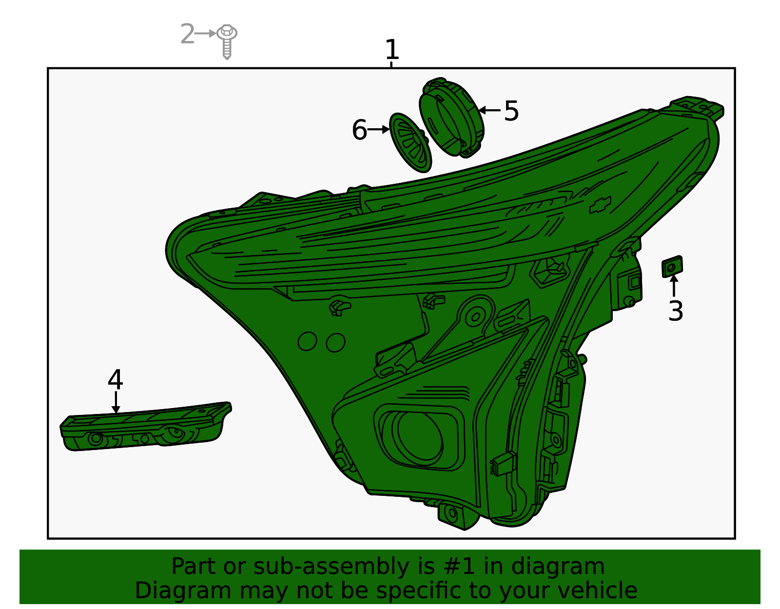 2022-2023 Chevrolet Bolt EUV Composite Assembly 42788714 | QuirkParts