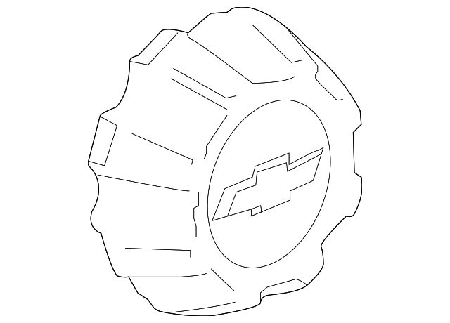 2015-2019 Chevrolet Front and Rear Wheel Trim Cap 22909149 | OEM Parts ...