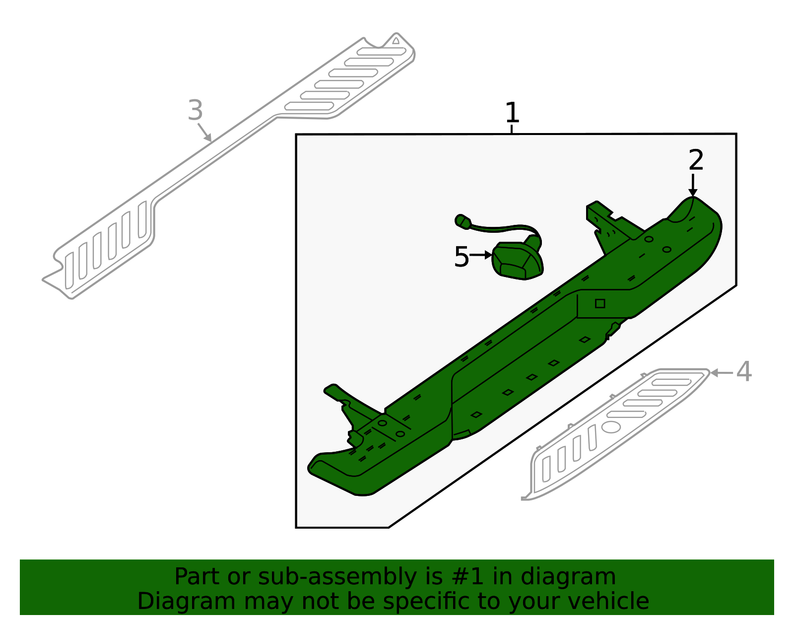 2005-2021 Nissan Frontier Bumper Assembly 85010-9BF0A | TascaParts.com