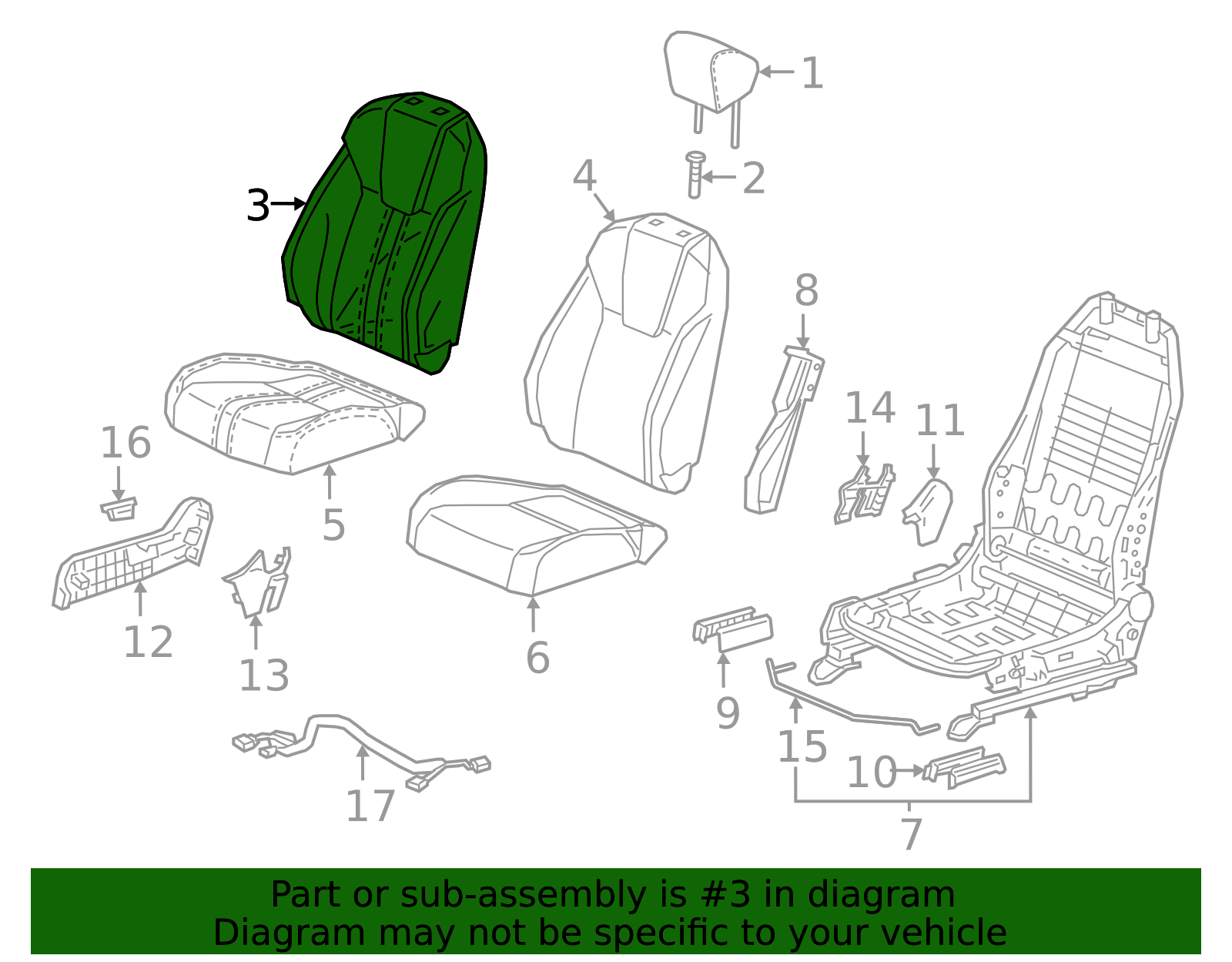 81125-TXM-A01ZB - 2019-2022 Honda Insight - Cover Set R Trim *NH900L ...