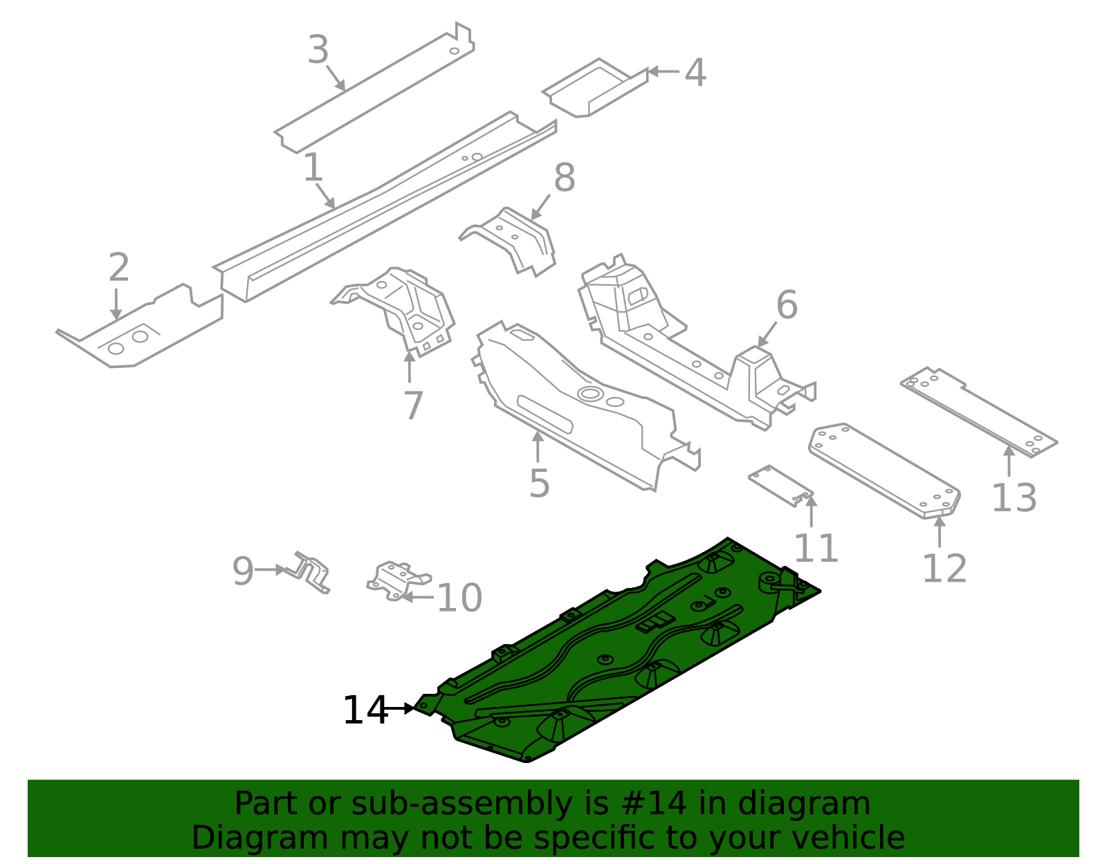 51-75-7-290-804 - Under Cover - 2020-2021 BMW | BMWPartsHub