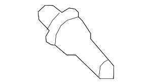 85815-C1000 - Windshield Pillar Trim Retainer Clip 2016-2022 Kia | Kia ...