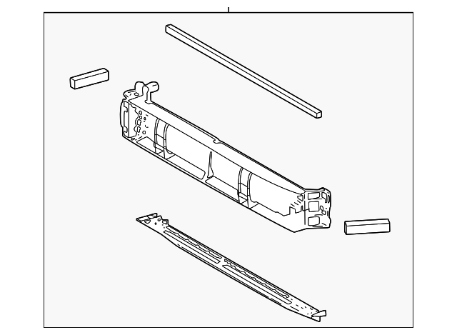 2020-2021 Toyota Highlander Shutter Assembly 53019-0E010 | American ...