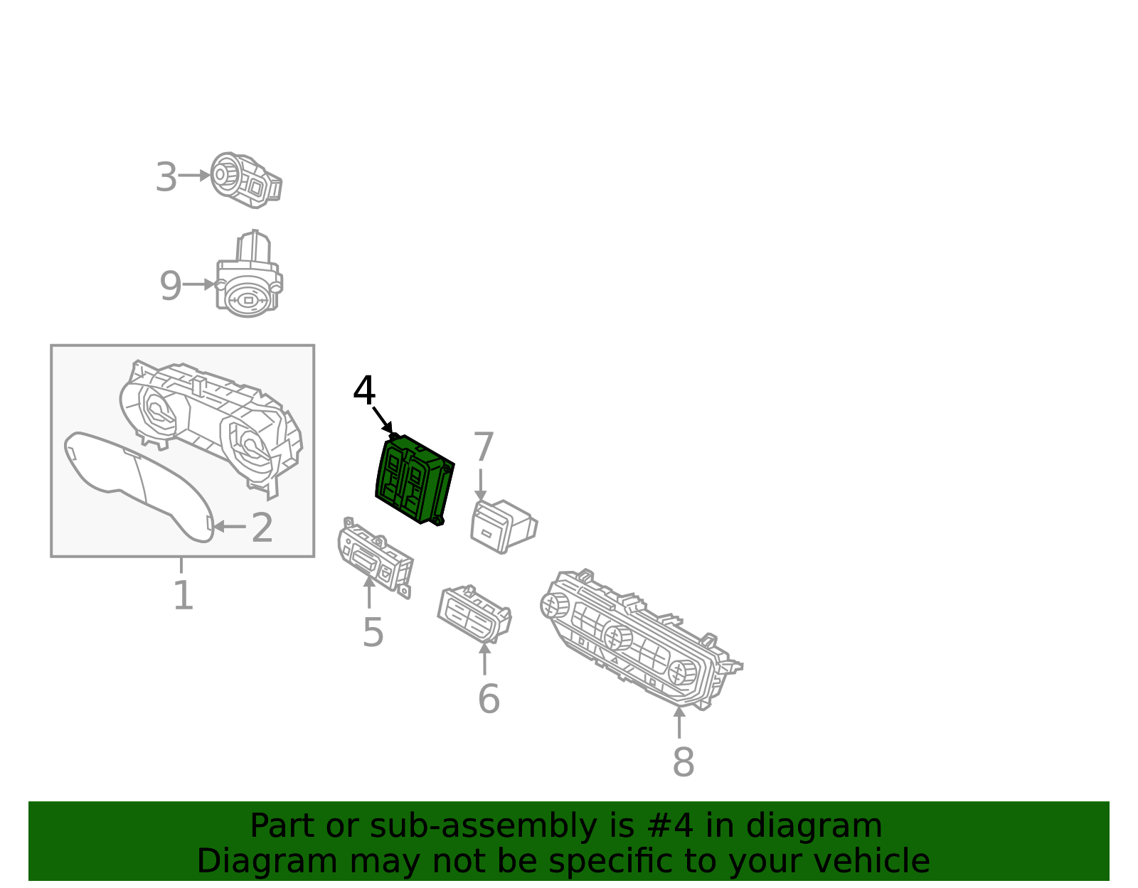 68290873AA - Engine Air Cleaner Assembly - 2020 Ram 1500 | Mopar Parts ...