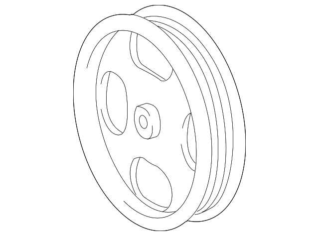 Genuine Toyota Pulley part# 44311-60090 for 1998-2009 Toyota | Ourisman ...