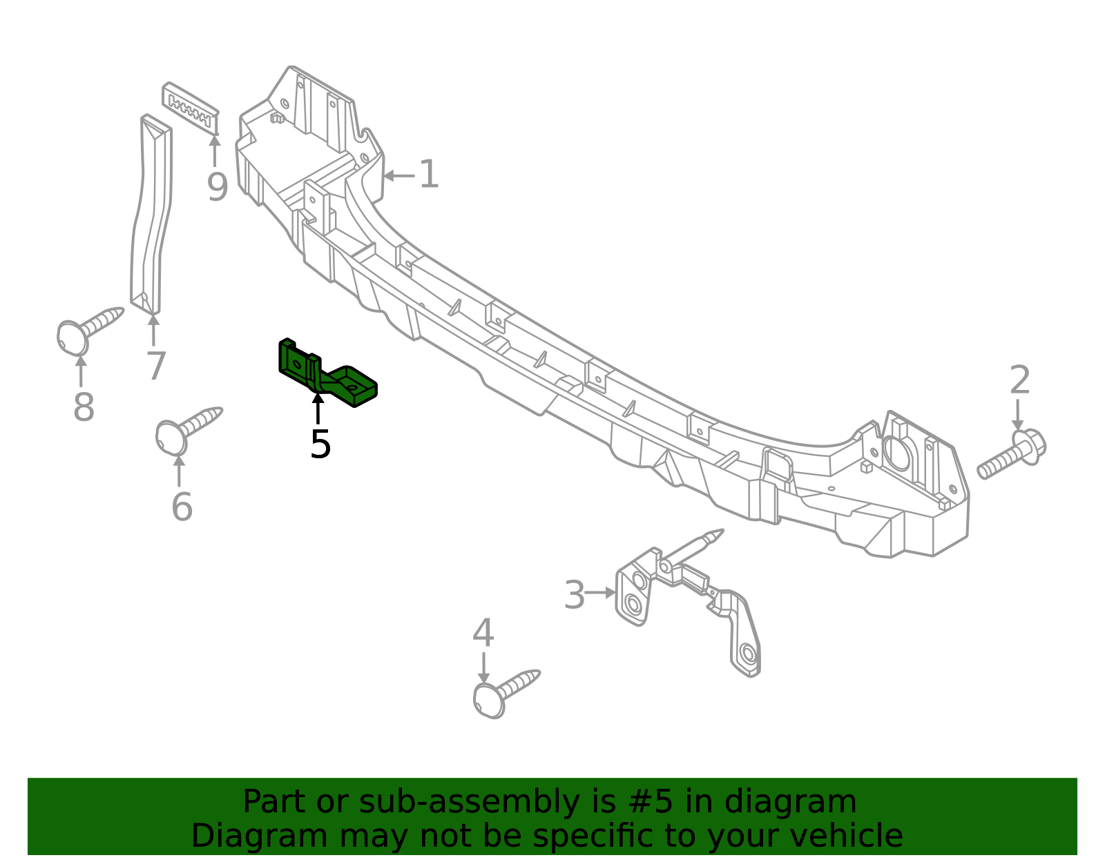 86636-P1000 - Lower Bracket Kia.Parts Store