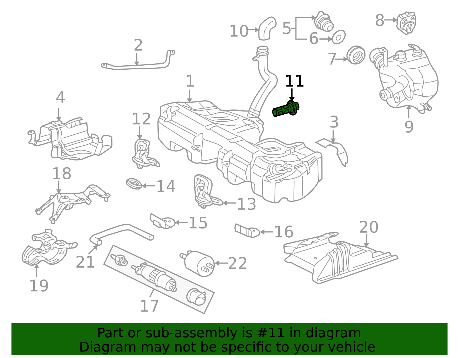 202-470-03-06 - Fuel Strainer 1997-2003 Mercedes-Benz | Mercedes-Benz ...