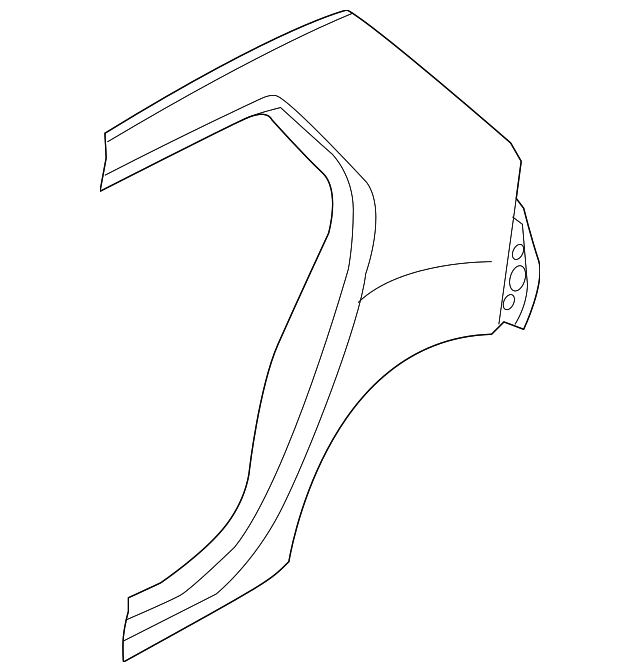 2015-2021 Volkswagen Quarter Panel 5G4-809-843 | OEM Parts Online