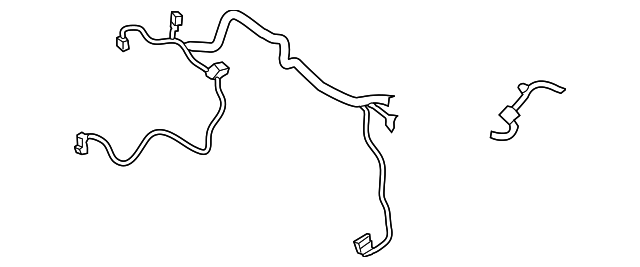 2015-2024 Ford Edge | Wire Harness | F2GZ-8C290-C | Walls' Ford Parts