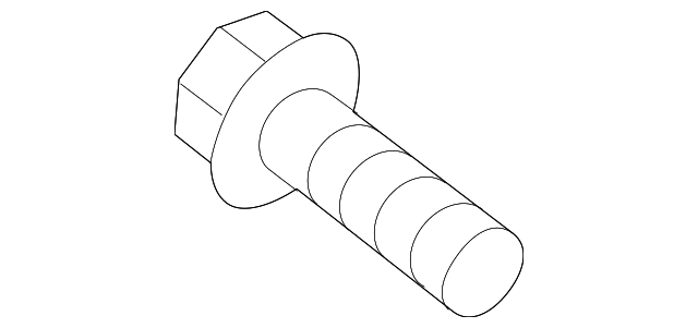 Genuine Official Toyota Under Cover Bolt part# 90119-A0451 for 2016 ...