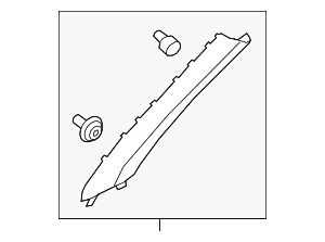 2014 Kia Soul Windshield Pillar Trim 85810-B2000EQ | OEM Parts Online