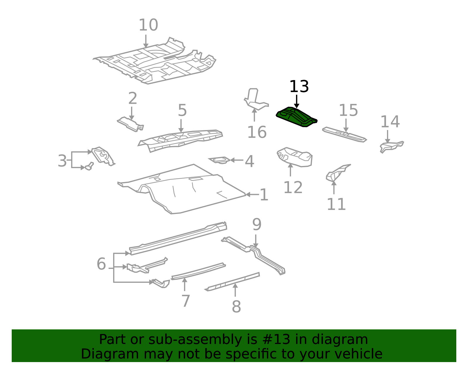 OEM Sound Absorber - Quieter Ride, OEM Quality | AutoNation Parts