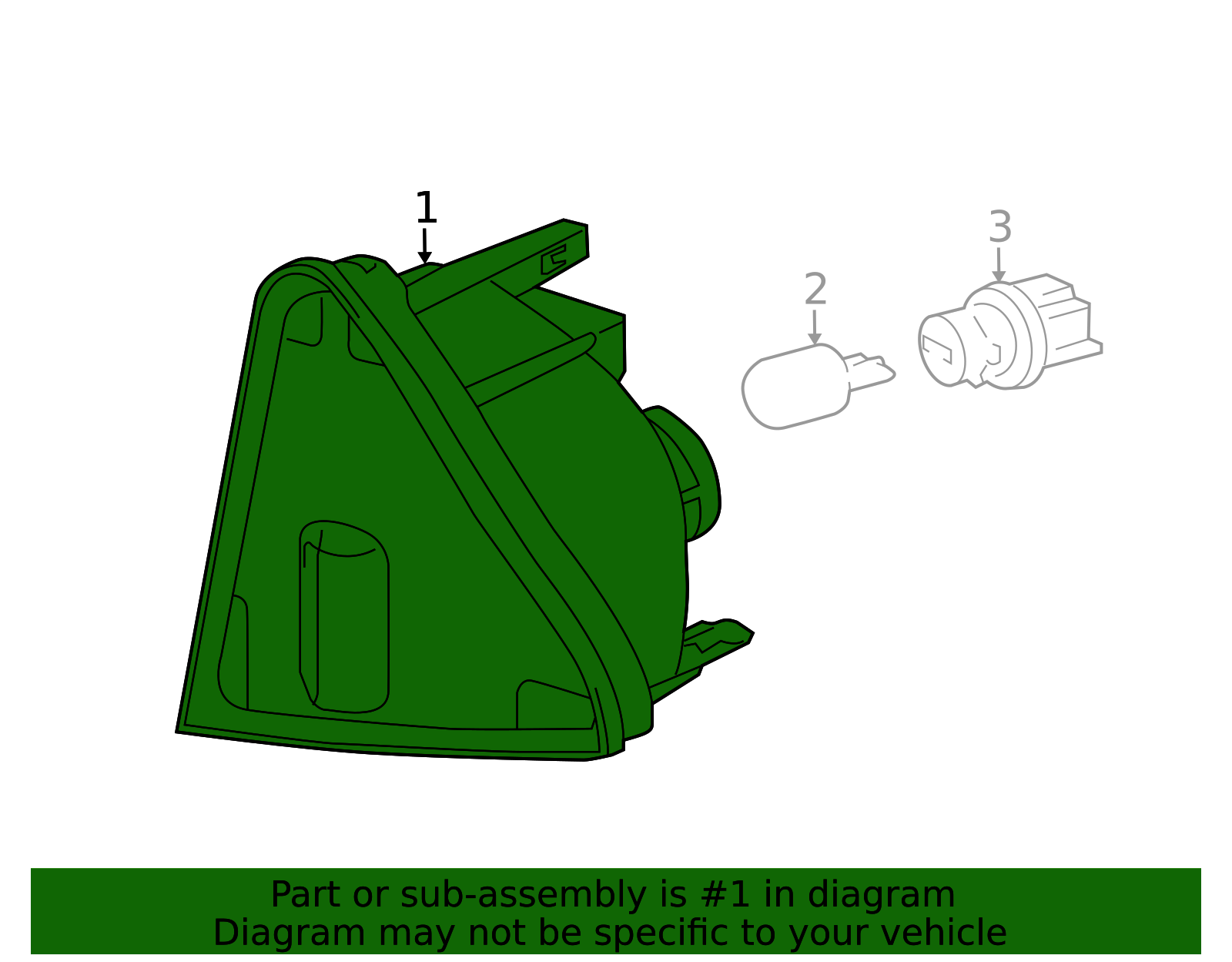 Turn Signal Light Assembly 81521-52040 | Toyota Parts Center