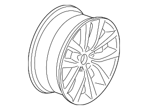 Genuine BMW 36-11-6-794-688 | 18" Style 365 Star Spoke Reflex-Silver ...