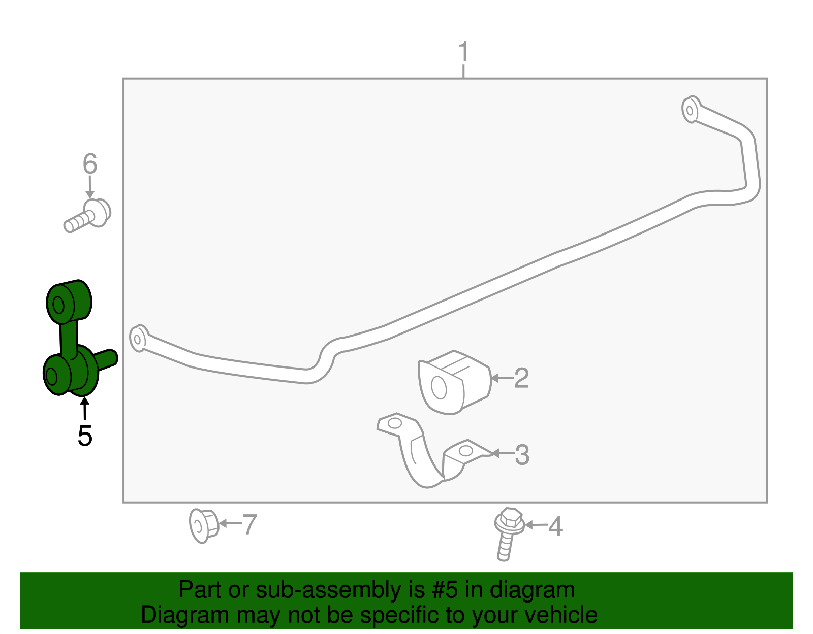 2010-2020 GM Rear Suspension Stabilizer Shaft Link 13281792 | Capital ...