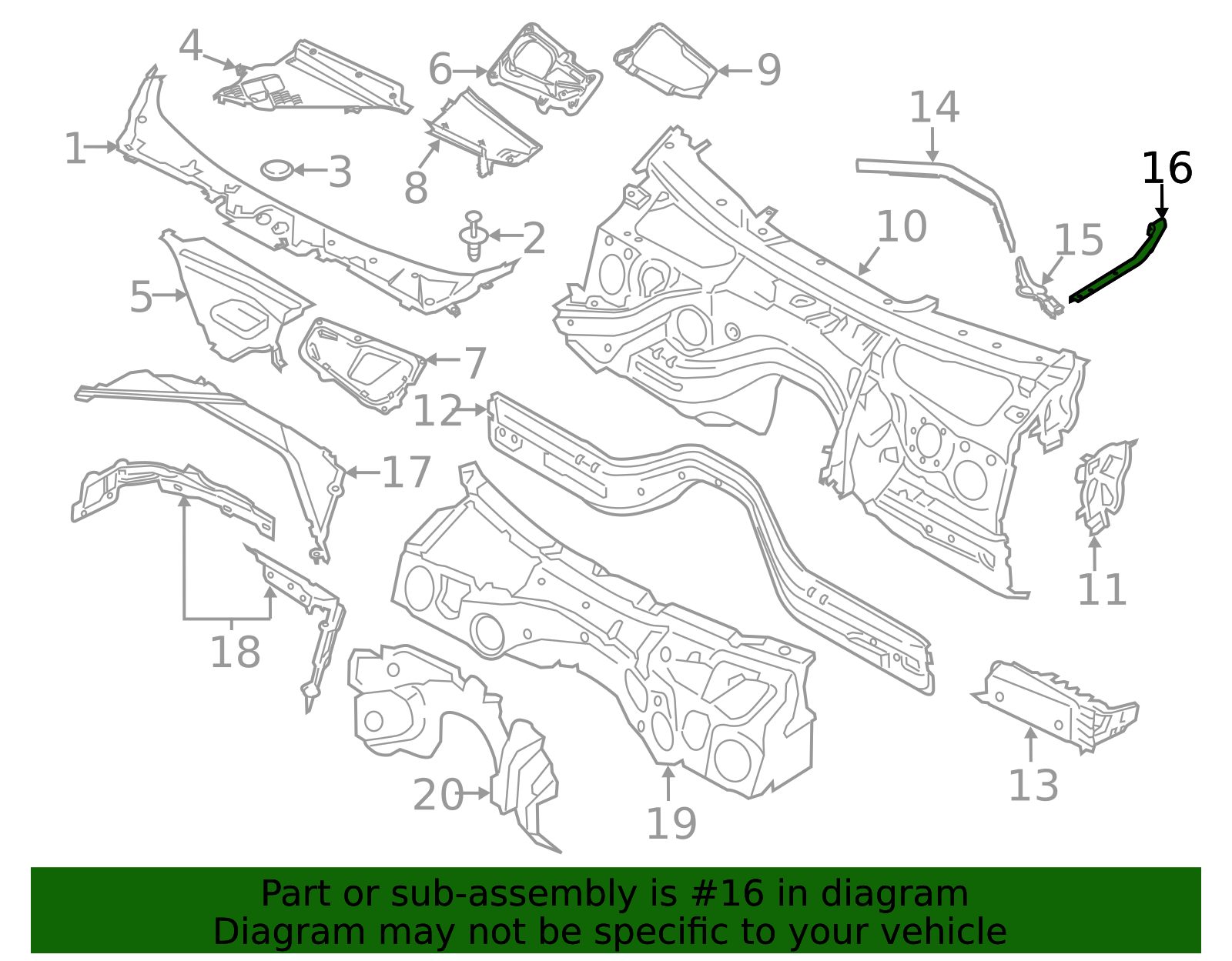 51767264273 - Outer Seal (51-76-7-264-273) | BMW of South Atlanta Parts