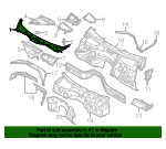 51717258177 - 2012-2019 BMW Cowl Grille (51-71-7-258-177) | BMW of ...