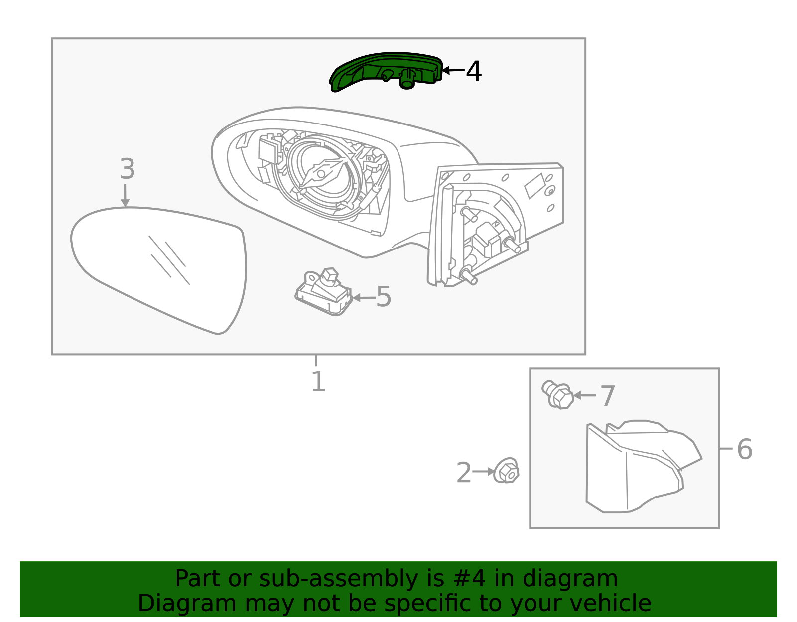 87613-G2000 - High-Quality Signal Lamp for 2017-2022 Hyundai Ioniq ...
