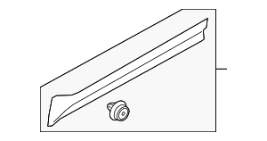 2019-2025 Volvo Side Molding 32409185 | OEM Parts Online