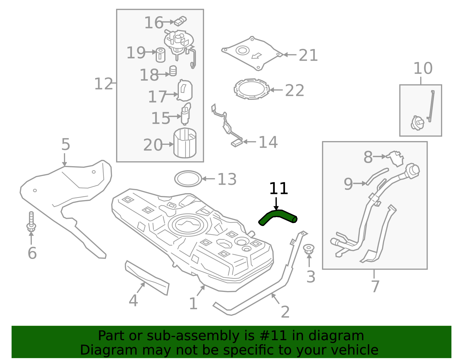 31036-M7500 - Connector Hose 2019-2024 Kia Forte | Kia.Parts Store