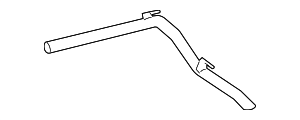 9074907001 - Exhaust Gas Line, Rear 2014-2017 Mercedes-Benz Sprinter ...