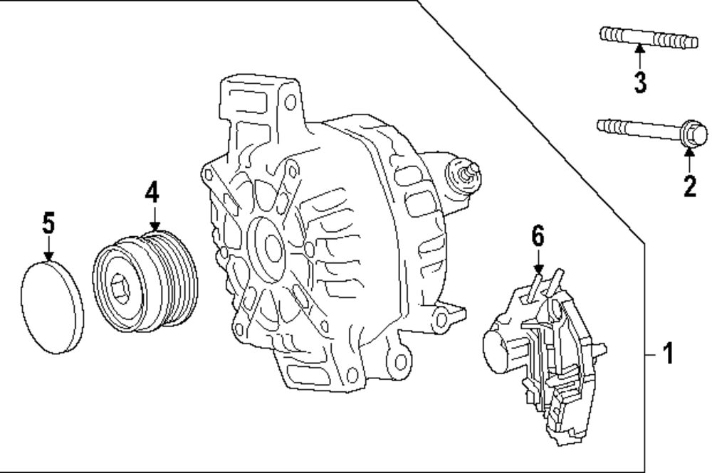 2023-2025 Toyota Voltage Regulator 27700-0W030 | Toyota Parts Center