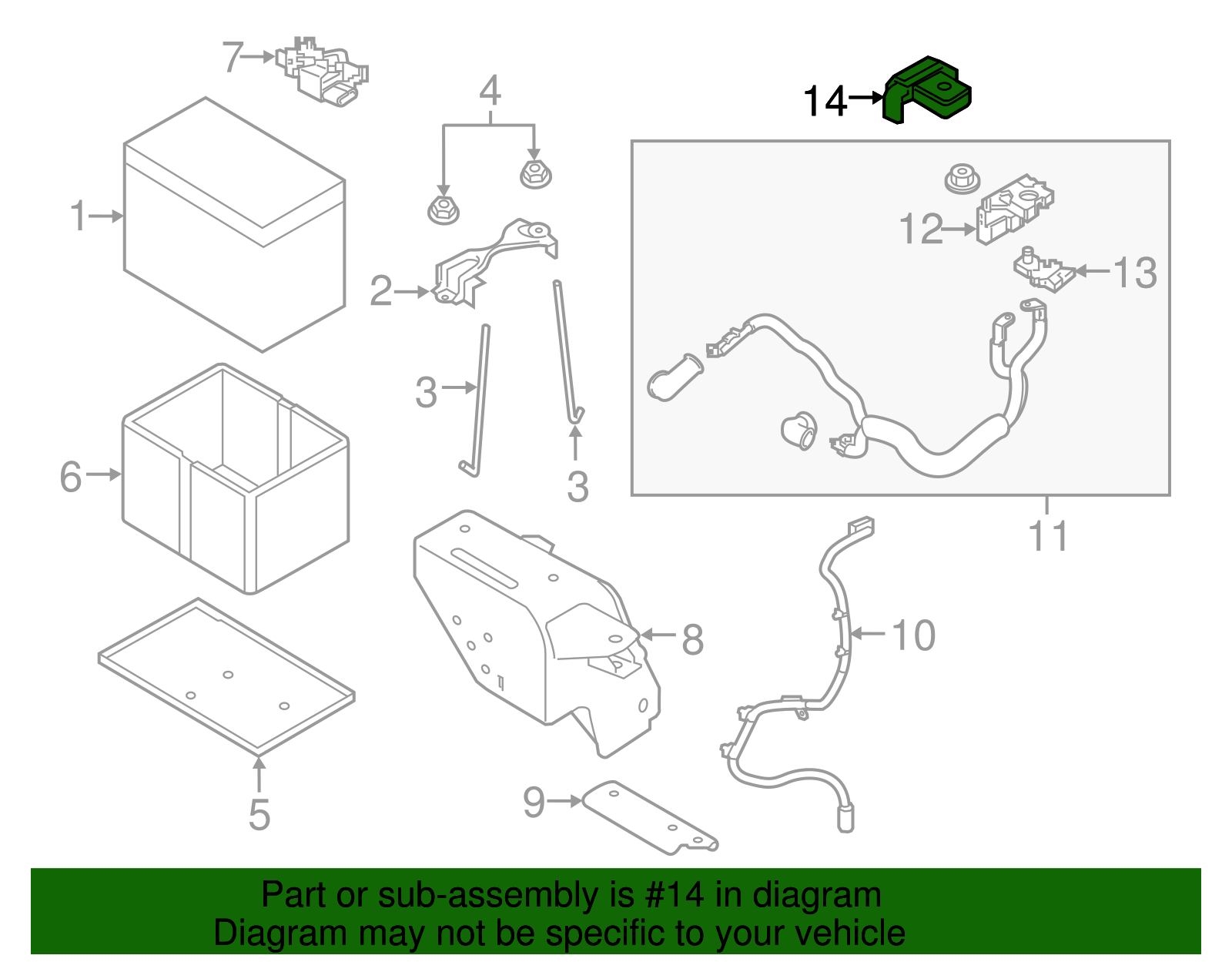 2017-2024 Nissan Cover 24345-1VA2A | OEM Parts Online