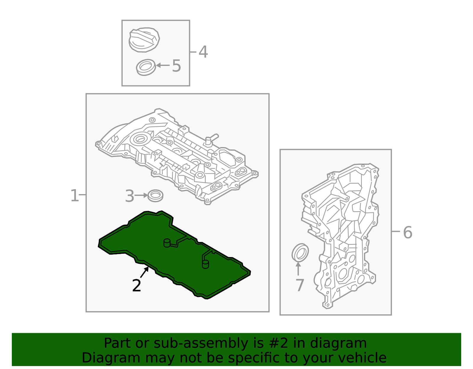 2014-2021 Hyundai Valve Cover Gasket 22441-2E210 | OEM Parts Online