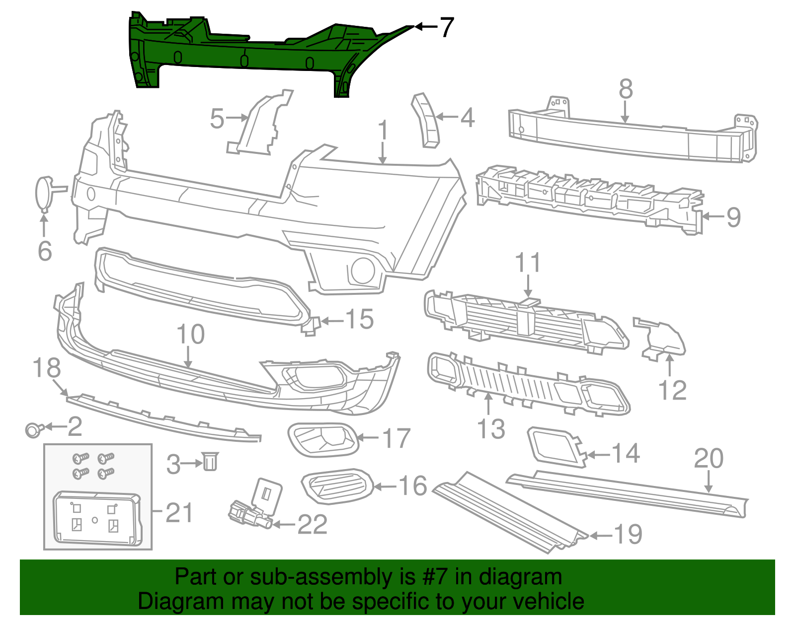 2014-2018 Jeep Cherokee Panel 68138372AH | Mopar Parts Canada