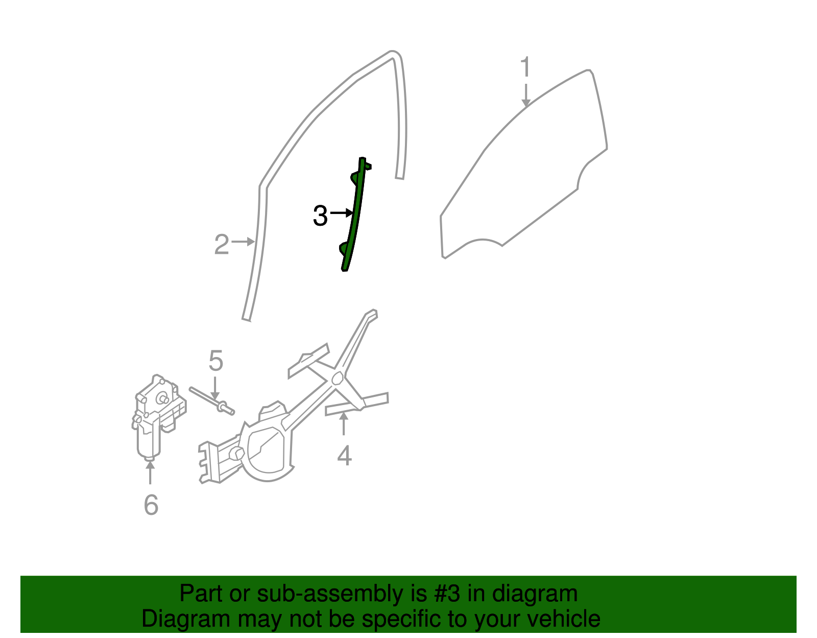 2008 Saturn Astra Rear Channel 13100541 | Shop Matick Buick GMC