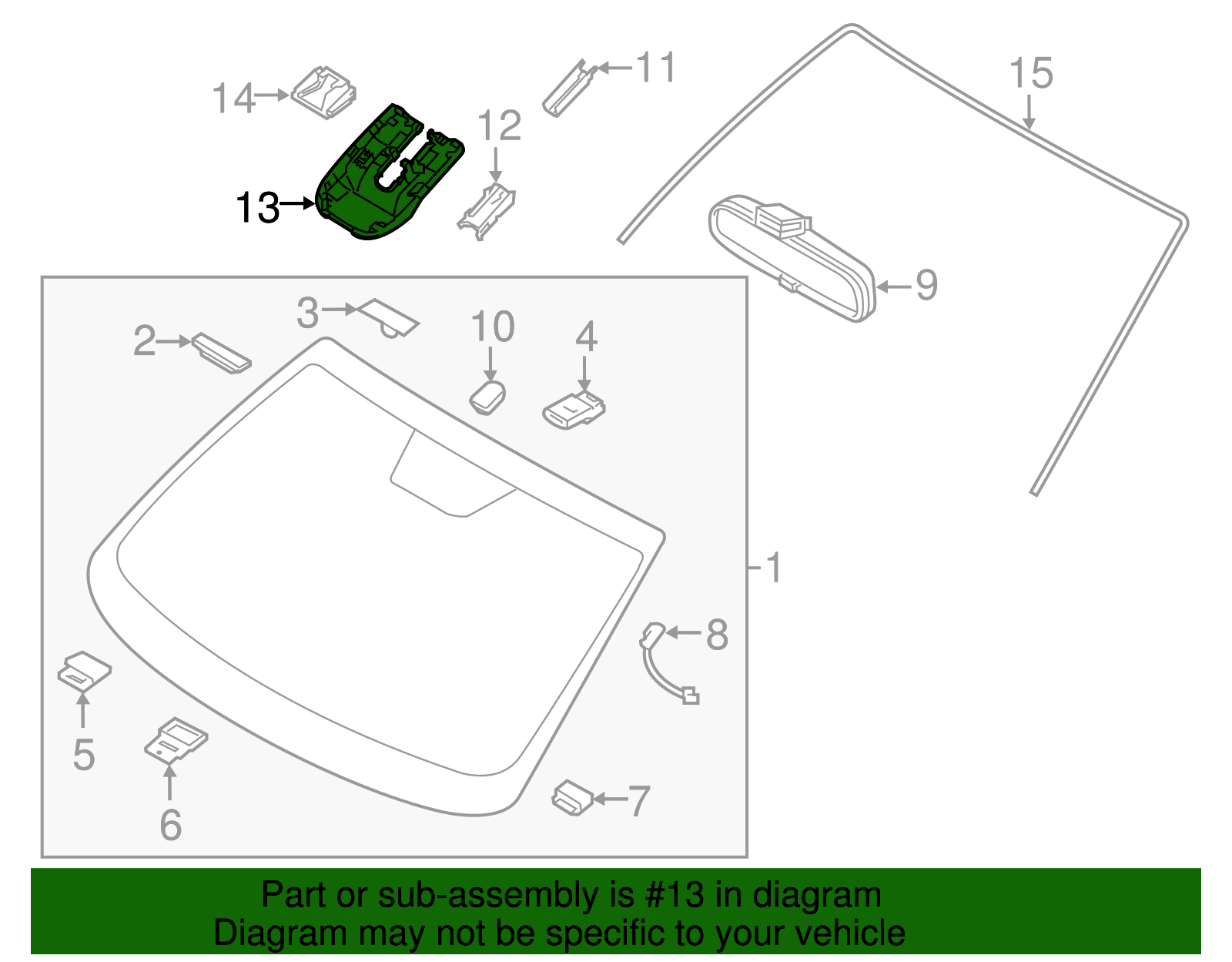 2016-2021 Hyundai Tucson Outer Cover 96010-D3100 | OEM Parts Online
