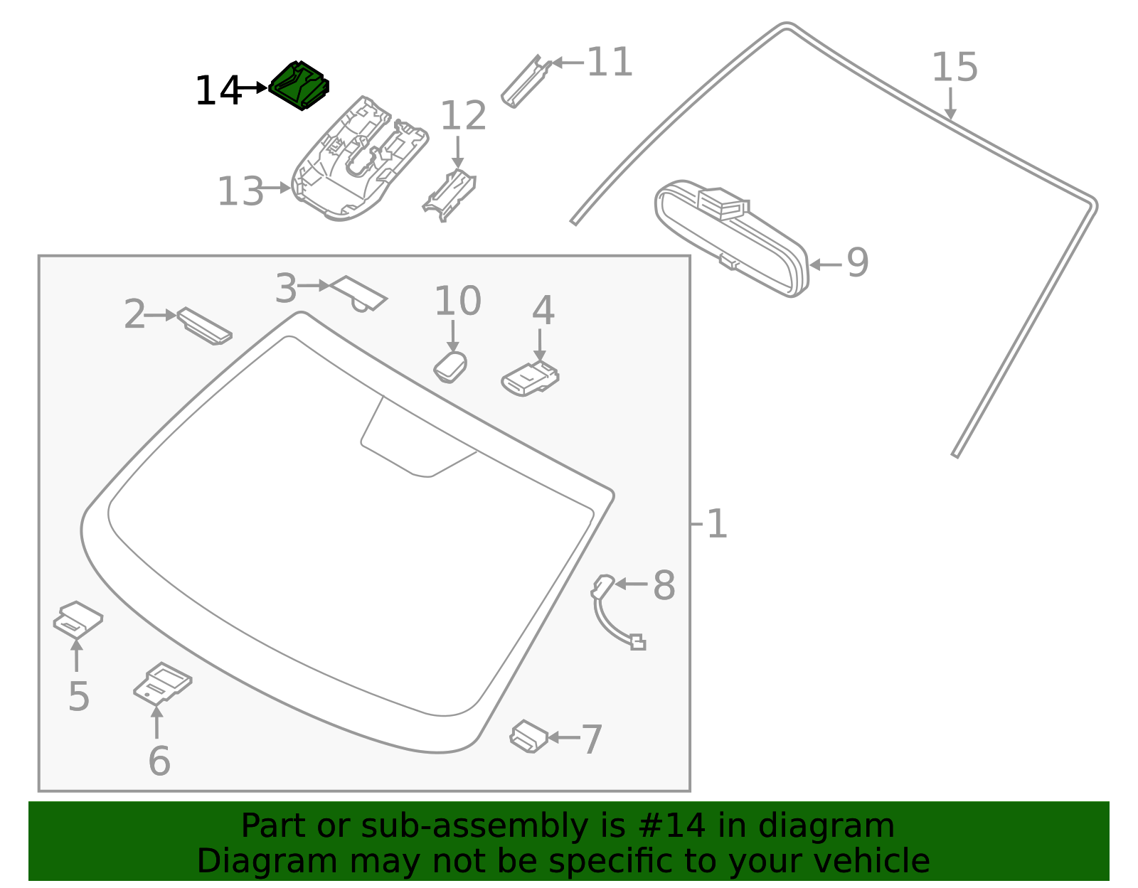 95895-D3500 - Hyundai Front Camera 2017-2018 Hyundai Tucson ...
