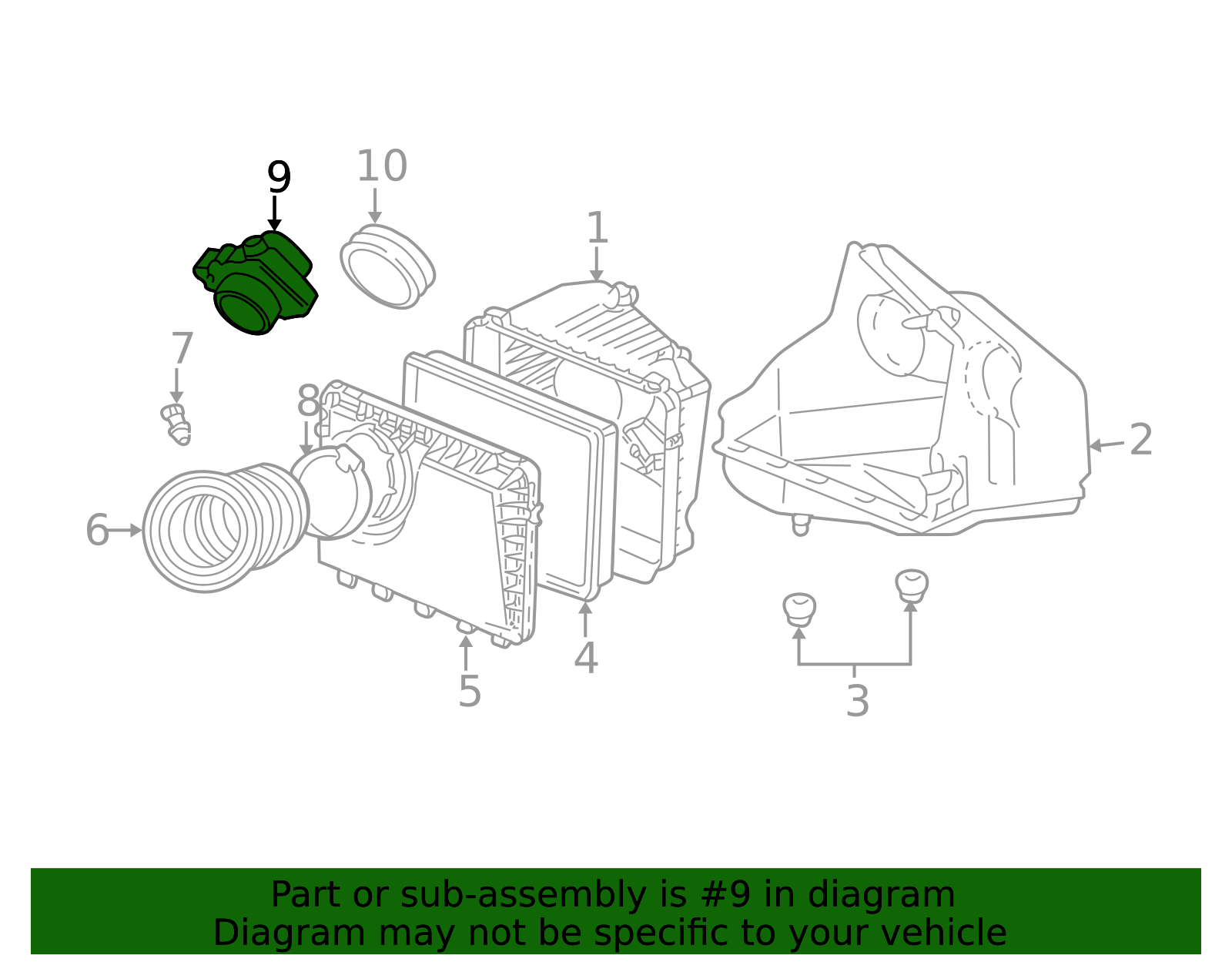 1999-2005 GM OEM NEW 1999-2005 GM Buick Chevrolet Mass Airflow ...