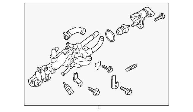 25600-3L260 - Kia Thermostat Unit 2018-2023 Kia Stinger | Performance ...