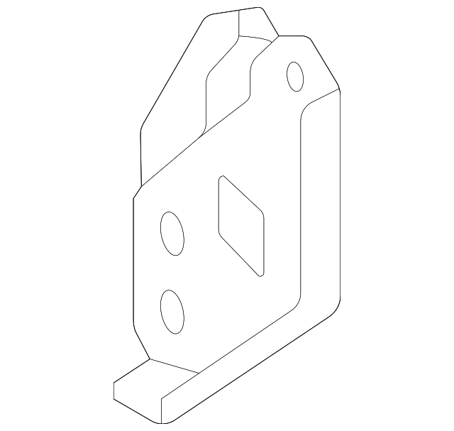 2020-2025 Toyota Engine Mount Brace 12318-F0110 | Toyota Parts Center