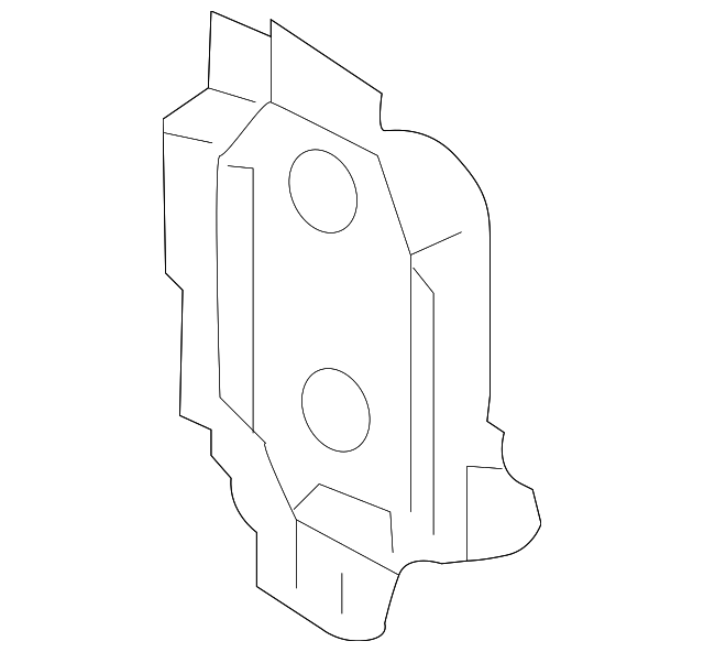 2019-2025 Toyota Reinforced Plate 52163-0R030 | Toyota Parts Center