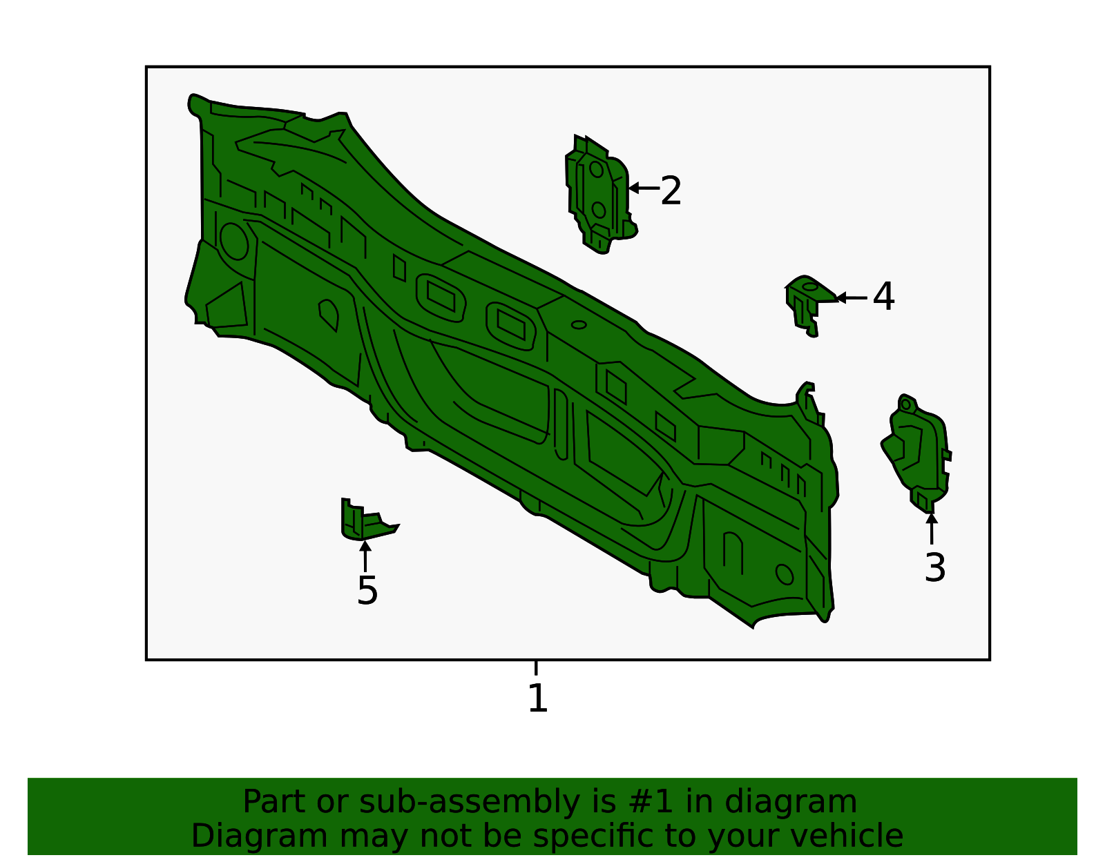 2019-2025 Toyota Rear Body Panel 58307-0R130 | OEM Parts Online
