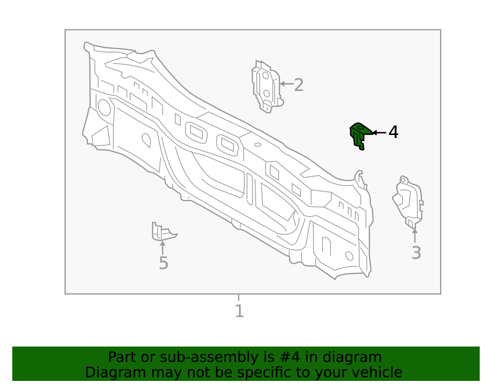 2019-2025 Toyota Reinforced Plate Bracket 58386-0R030 | Smithtown ...