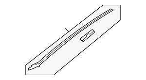 2014-2019 Toyota Highlander Side Molding 75504-0E010 | OEM Parts Online